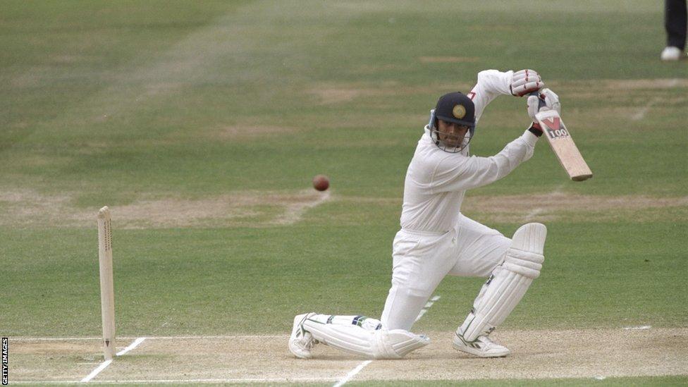 Rahul Dravid's cricket career in pictures - BBC Sport