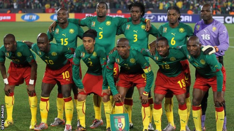 Sports minister agrees new bonuses with Cameroon squad - BBC Sport