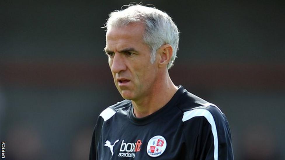 Craig Brewster focusing on getting Crawley Town ready for season - BBC ...