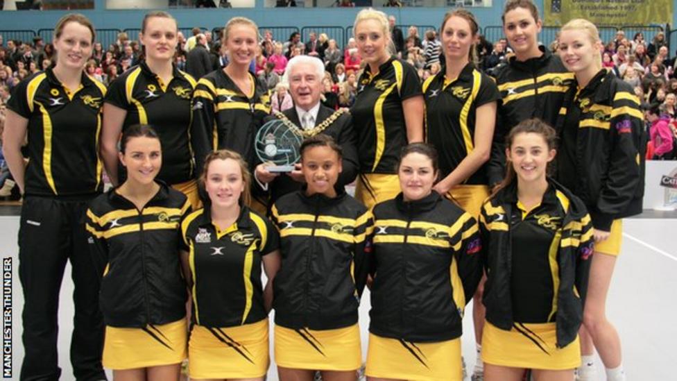 Manchester Thunder: Superleague winners in name change - BBC Sport