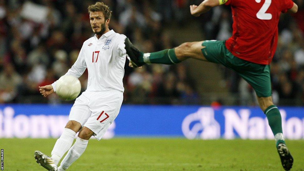 David Beckham's career in pictures - BBC Sport