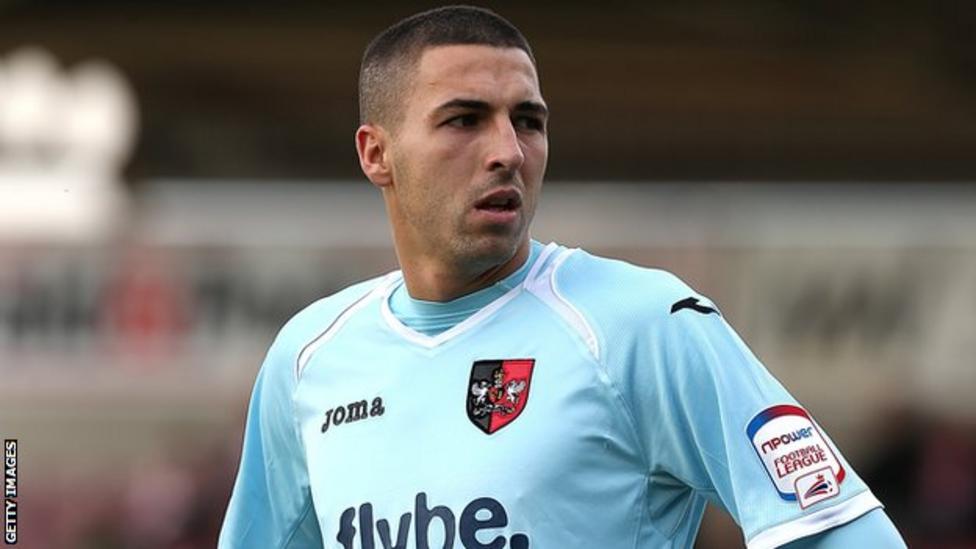 Exeter City midfielder Liam Sercombe out for season - BBC Sport
