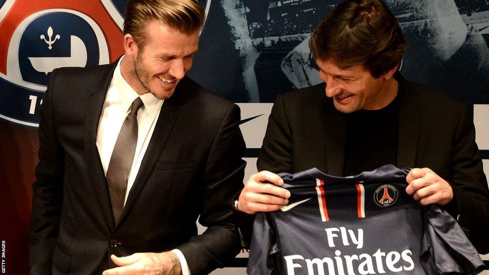 David Beckham's career in pictures - BBC Sport