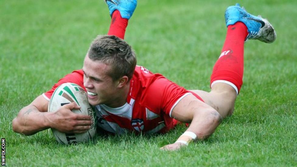 Wigan Warriors: Jason Robinson hails son Lewis Tierney's debut - BBC Sport