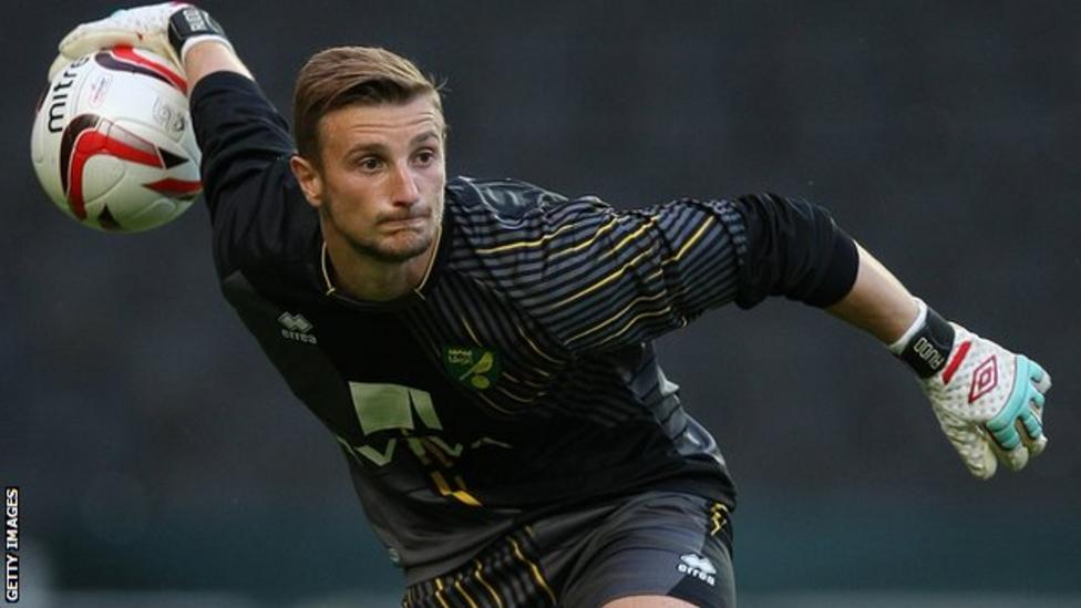 Declan Rudd: Preston bring back Norwich goalkeeper on loan - BBC Sport
