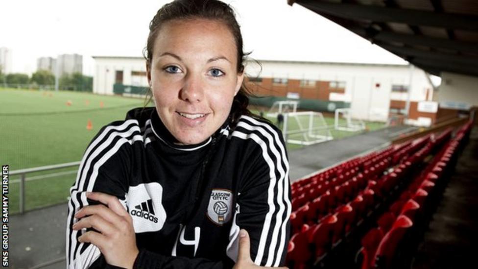 Glasgow City's Rachel Corsie excited about Champions League - BBC Sport
