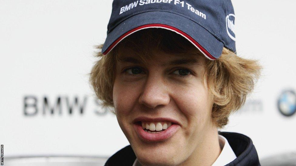 Sebastian Vettel's career in pictures - BBC Sport