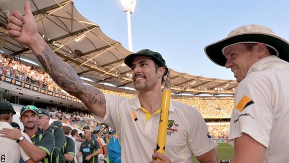 Ashes 2013-14: Mitchell Johnson 'never lost belief' - BBC Sport