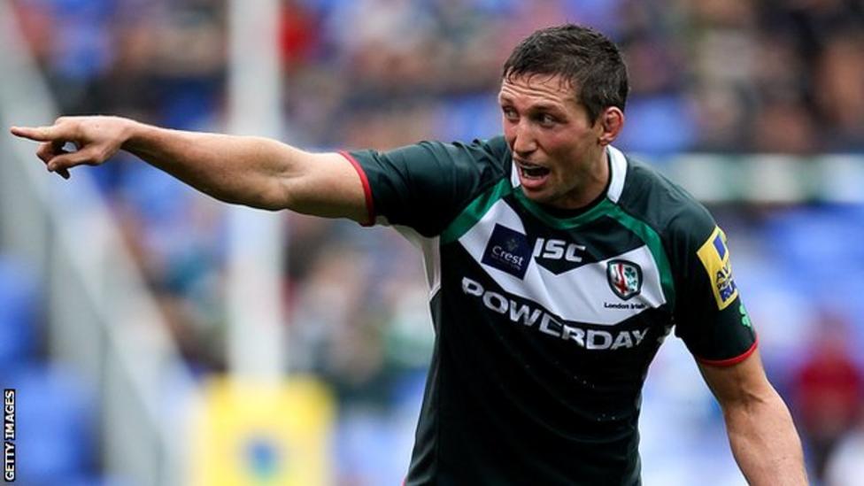 Declan Danaher: London Irish legend retires from playing - BBC Sport