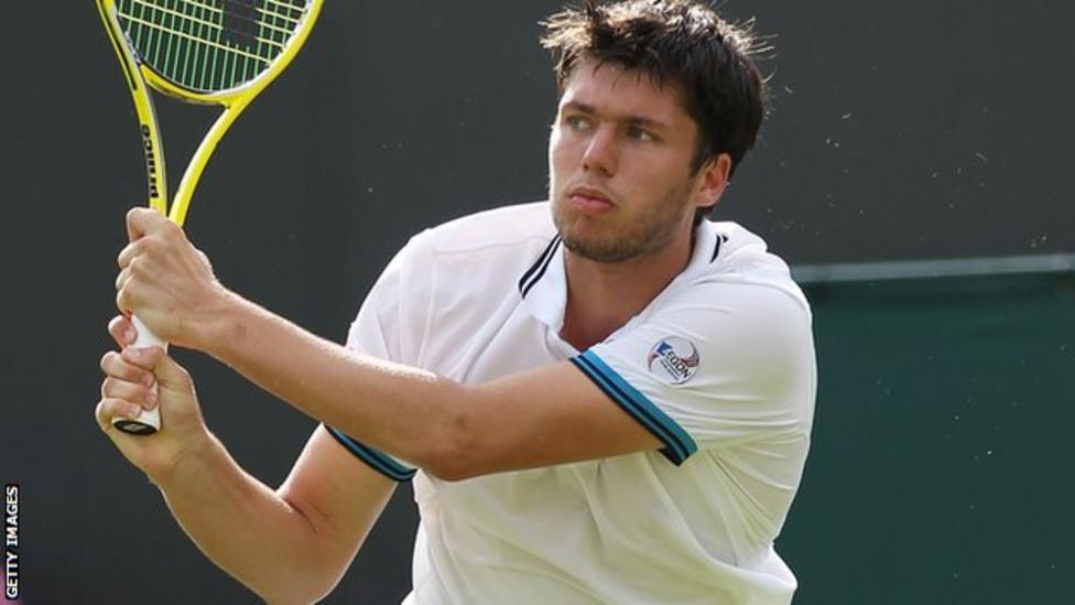 Oliver Golding upsets Peter Gojowczyk in Wimbledon qualifier - BBC Sport