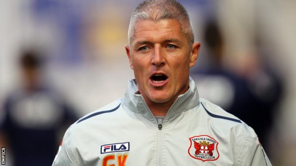 Carlisle United: Graham Kavanagh 'sad' to release Davie Irons - BBC Sport