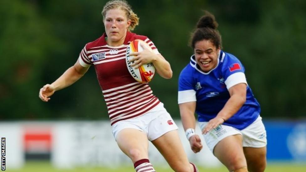 Women's Rugby World Cup 2014: England wing Lydia Thompson out - BBC Sport
