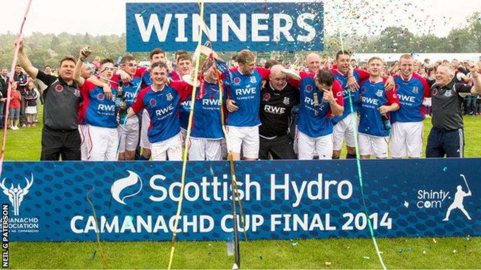 Shinty: Kingussie lift Camanachd Cup again - BBC Sport