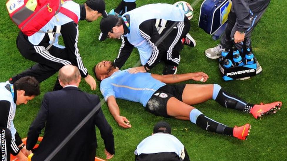 Uefa introduces new rules on head injuries to players - BBC Sport