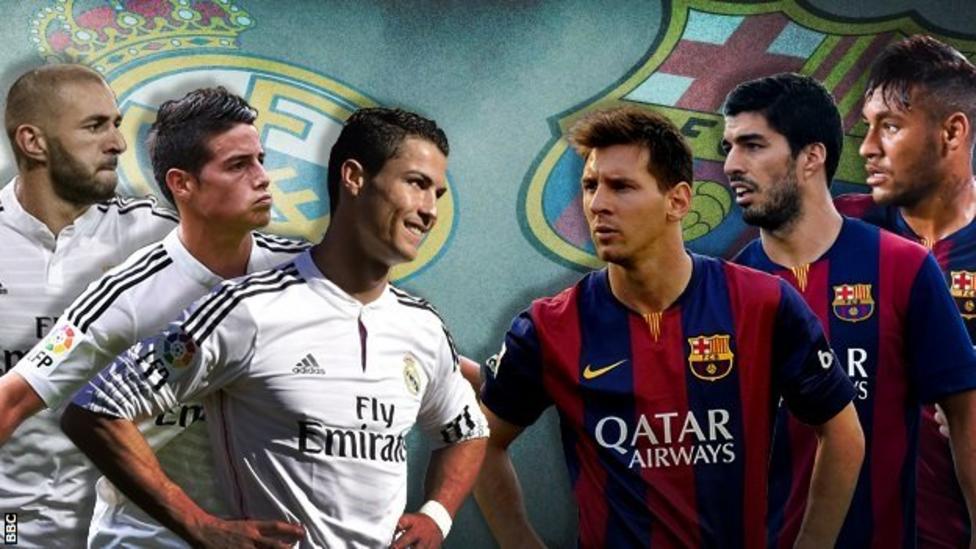 El Clasico: Cristiano Ronaldo downplays rivalry with Lionel Messi - BBC ...