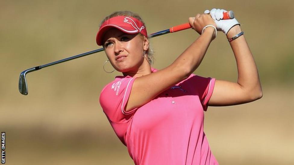 Welsh golfer Amy Boulden not thinking about Rookie of the Year - BBC Sport