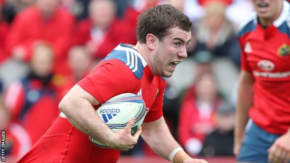 JJ Hanrahan to quit Munster for Northampton Saints - BBC Sport
