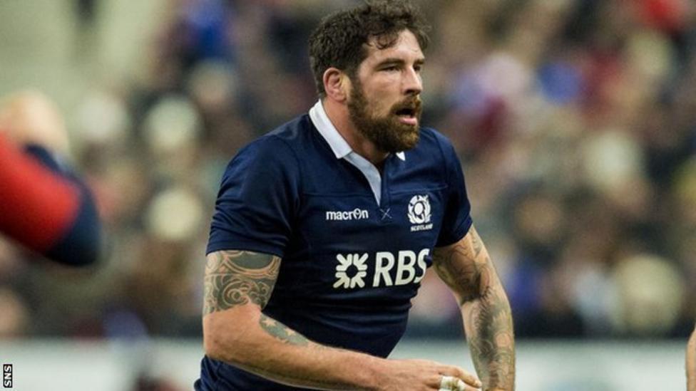 Six Nations: Jim Hamilton seeks Scottish legacy - BBC Sport