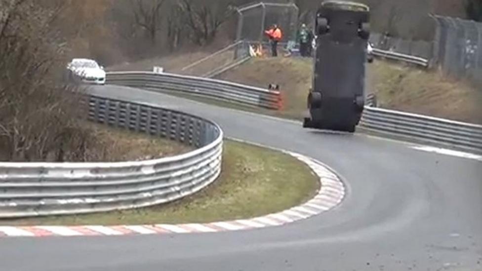 Spectator killed in Nurburgring endurance race accident - BBC Sport
