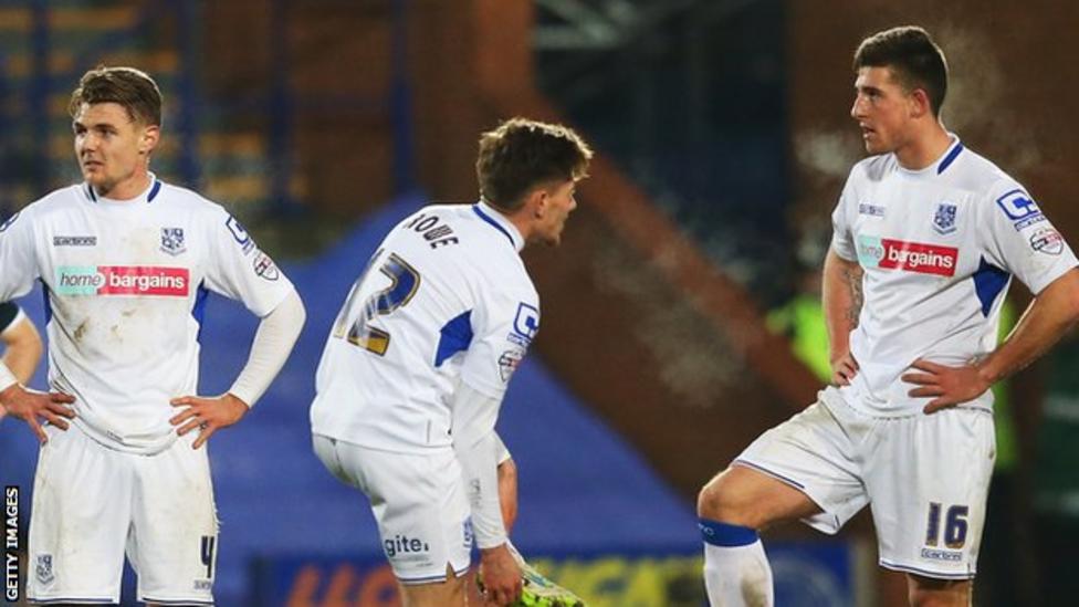 Tranmere players responsible for plight, says Alan Rogers - BBC Sport