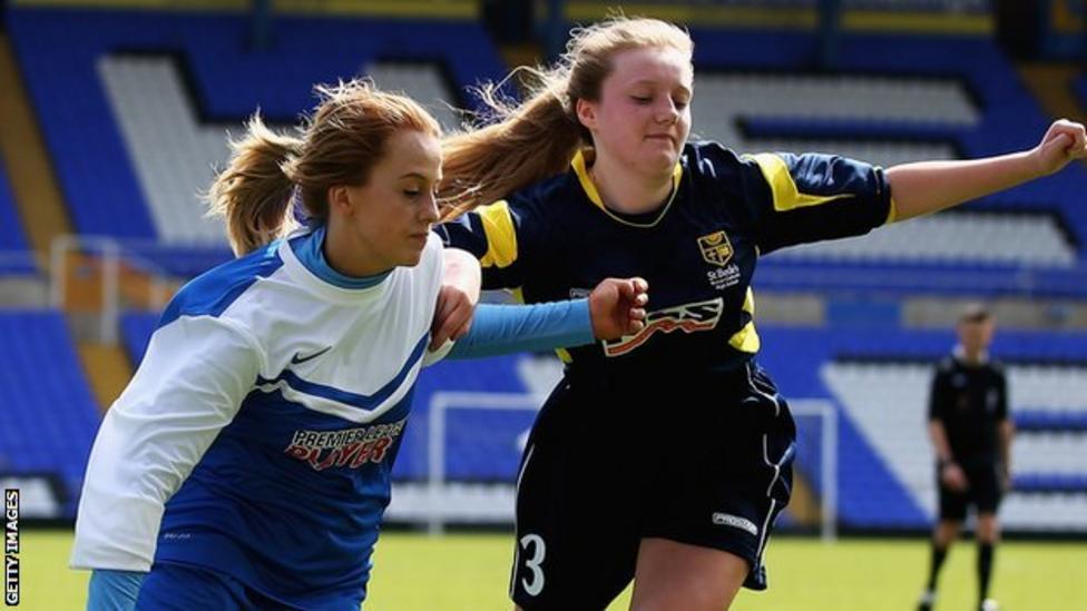 FA campaign to keep more girls playing football - BBC Sport