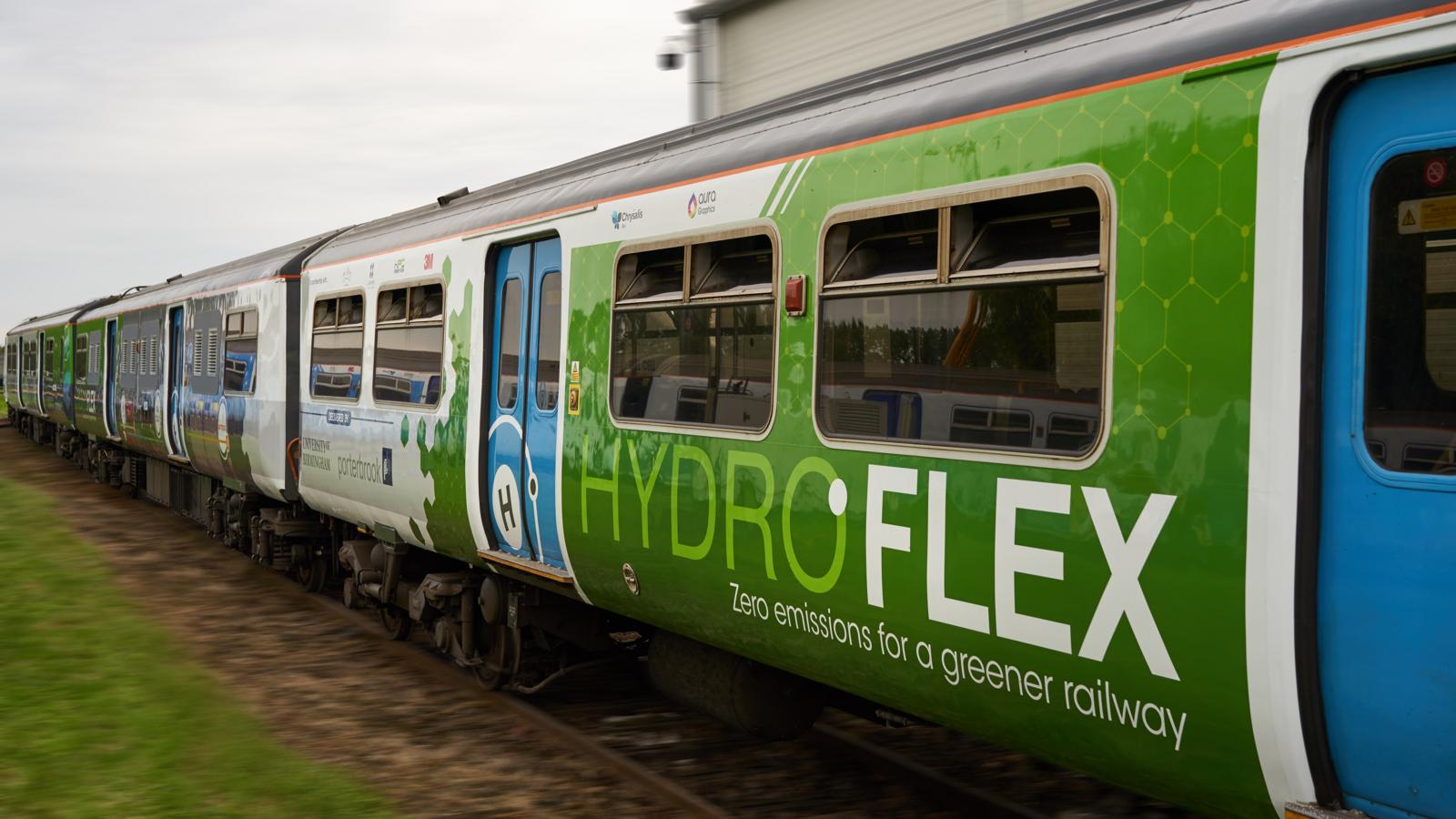 Next stop, hydrogen-powered trains. - Agile Energy Recovery Ltd