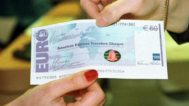 BBC - Travel - Traveller’s cheques down, but not out