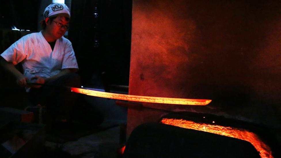 The amazing craft of samurai swords - BBC Future